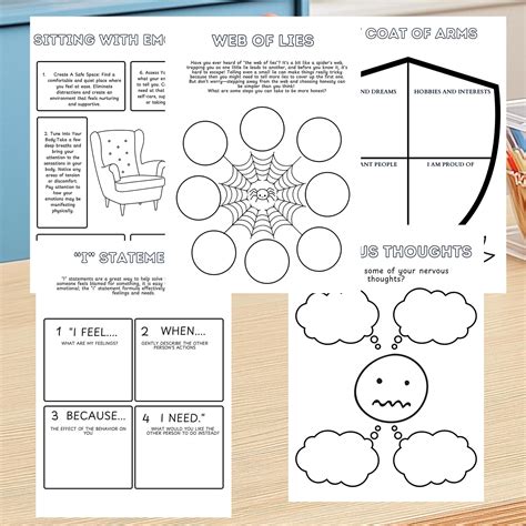 Creative Healing 100 Art Therapy Worksheets Social Emotional Learning
