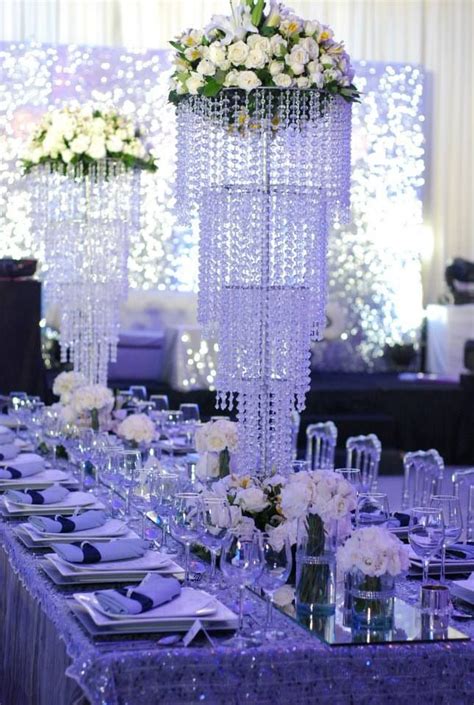 991 Best Images About Centerpieces Bring On The Bling Crystals