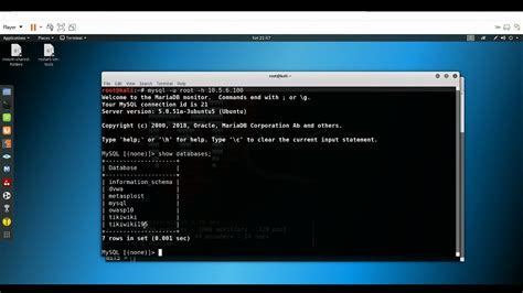 Mysql 3306 Data Exploit Youtube