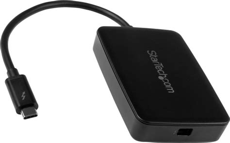StarTech Thunderbolt 3 To Thunderbolt Adapter Male Female Black