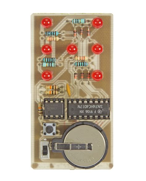 Electronic Dice Simple Circuit Diagram