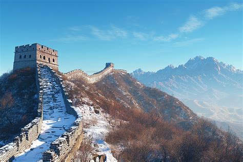 长城ai数字艺术 长城自然风光写实风格长城山脊积雪石墙历史感商业照片 Ai图片免费下载png格式1344像素编号72523786 千图网