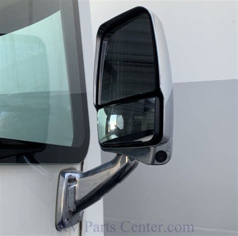 Motorhome Mirror W Camera Passenger Side Chrome Velvac 719936