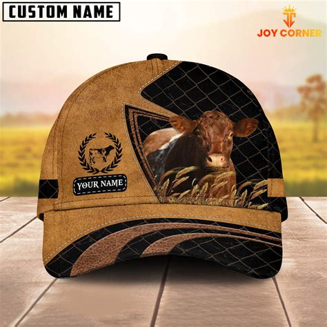 Uni Custom Name Shorthorn Cattle Cap Unijames