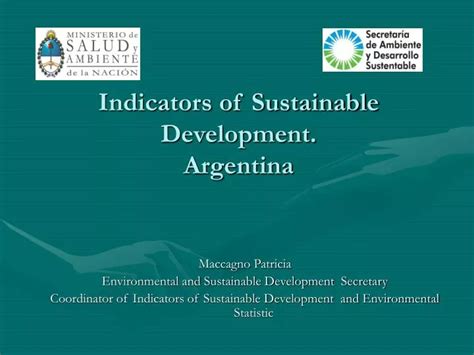 Ppt Indicators Of Sustainable Development Argentina Powerpoint