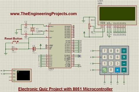 Electronic Quiz Project With 8051 Microcontroller Artofit