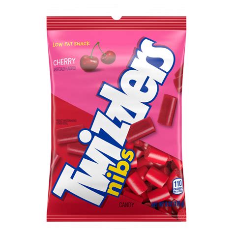 Twizzlers Nibs Cherry Licorice Candy Fig App
