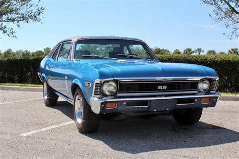 1969 Chevrolet Nova Ss Classic Cars Of Sarasota