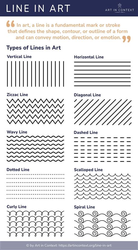 Horizontal Line Art