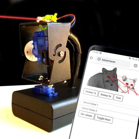 Laser Toy Keeps Cats Entertained Hackaday