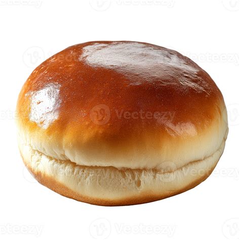 Freshly Baked Round Bread Roll 52649205 Png