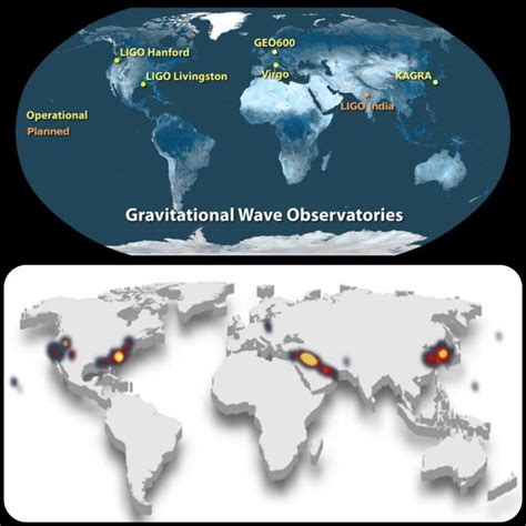 This Is Mindblowing Global Gravitational Wave Observatories Compared To Aaros Uap Heat Map H