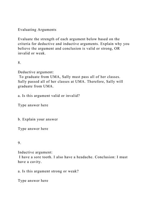 Recognizing Fallacies Constructing Sound Arguments Requires Docx