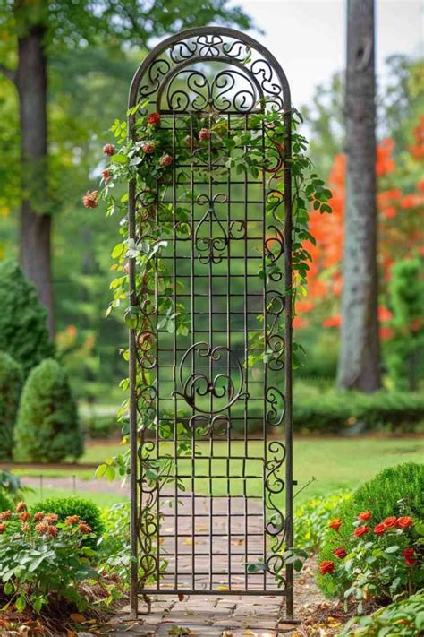 40 Unique Garden Trellis Ideas To Display Your Climbing Plants