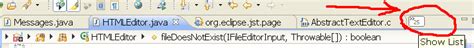 Java How Get A List Of All Open Files In Eclipse Editors Stack