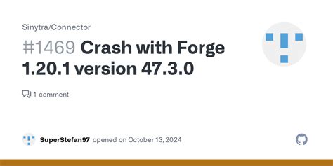 Crash With Forge 1201 Version 4730 · Issue 1469 · Sinytra
