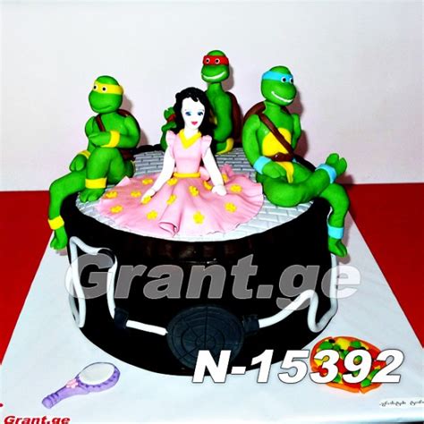 საბავშვო ტორტი კუ ნინძები შეკვეთით საკონდიტრო „grant Bakery“ ში ადგილზე მიტანით