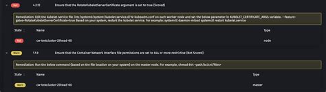 Cis Add Remediation In Ui · Issue 2207 · Rancherdashboard · Github