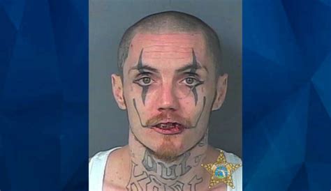 Face Tattooed Florida Sex Offender Busted 1 Day After Release On 9 Year