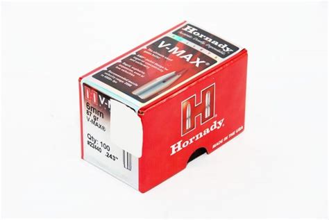 Hornady V Max 243 6mm 87gr Outfitters 4 Africa