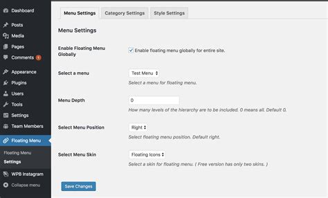 Wpb Floating Menu Or Categories Sticky Floating Side Menu And Categories With Icons Wordpress