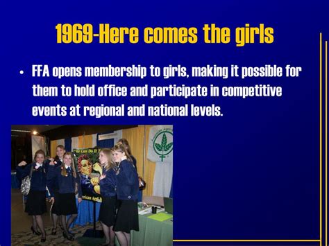 Ppt The Legacy Of Ffa Cultivating Future Leaders Through