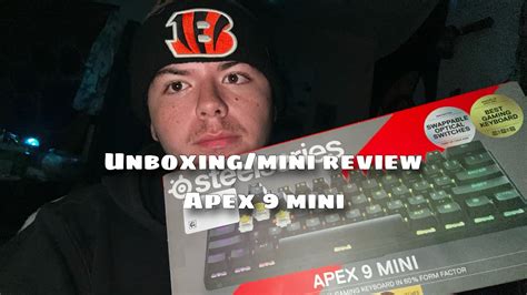 Unboxing Mini Review Of The Apex 9 Mini Youtube
