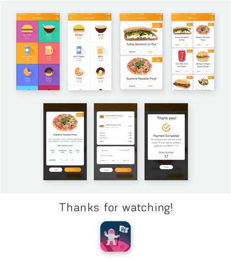 Food Ordering App Ui Kit Behance