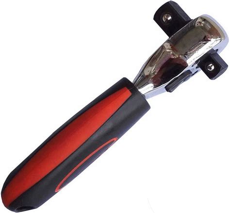 Panshiyon Stubby Ratchet 3 8 Inch And 1 2 Inch Dual Drive Stubby Ratchet Wrench 72 Tooth