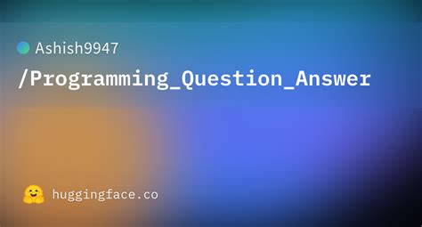 ashish9947 programming question answer at main