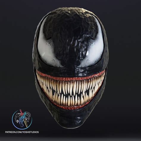 📁 Venom Mask 3d Print File Stl Spiderman 2 Ps5・ Stl File For 3d