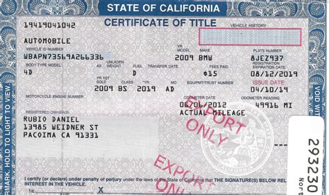 Salvage Certificate Co To Jest Auto Amer