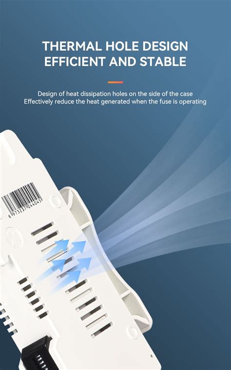 ETEK 1500VDC 2 50A Rail Mount Photovoltaic PV Solar Fuse Holders For 10 X 85mm 14 X85mm Fuse