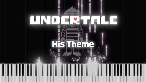 언더테일 His Theme Undertale His Theme [피아노 커버 Piano Cover] 피아노