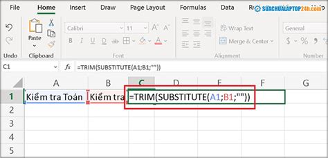 Hướng dẫn thực hiện phép trừ trong Excel không cần hàm
