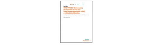 Innovance D Dimer Assay