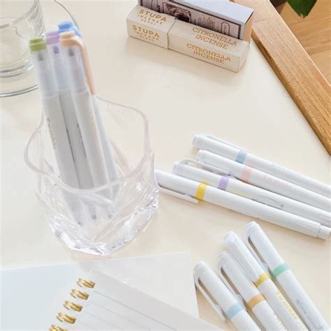 재입고 4set 트윙클 글리터 펜라이너 형광펜 에이블리