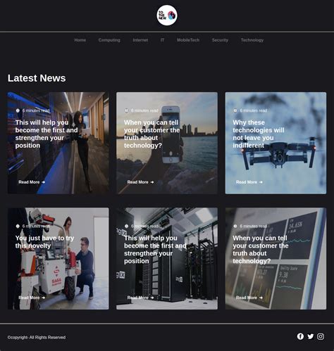 Techy News Theme
