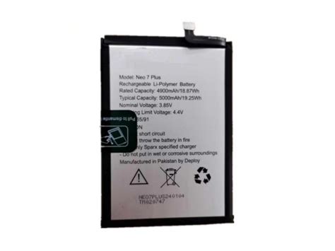 Sparx Neo7plus Replacement Battery Shop