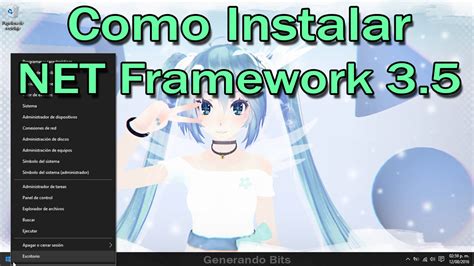 Como Instalar Net Framework 2 0 3 0 Y 3 5 Microsoft Windows Youtube