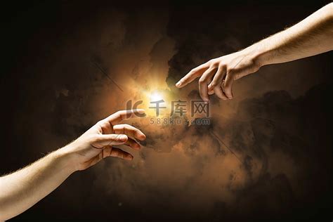 亚当的创造高清摄影大图 千库网