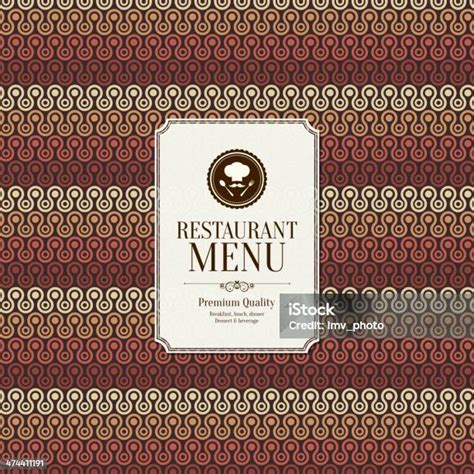Desain Menu Restoran Ilustrasi Stok Unduh Gambar Sekarang Bar Pendirian Makanan Dan