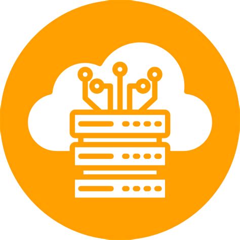 Cloud Hosting Free Networking Icons