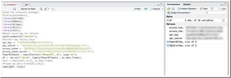Twitter Analysis Using Ssis 2016 And Sql Server R Services Prathys