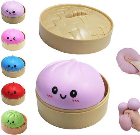 Dumpling Squishy Mystery Box Slow Rising Glitter Squishy