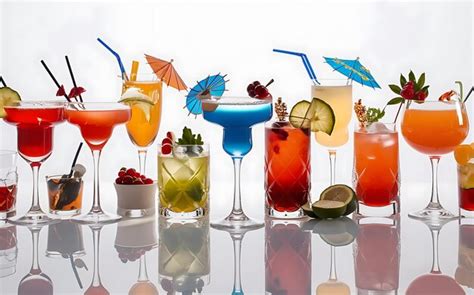 Classic Cocktails Premium Ai Generated Image