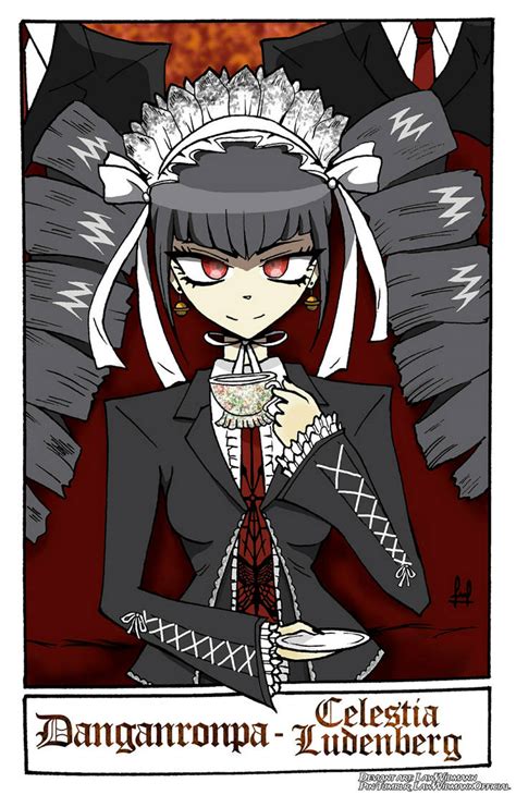 Celestia Ludenberg Sixfanartschallenge By Lawwidmann On Deviantart