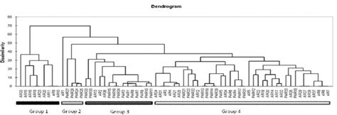 Upgma Dendrogram Of 67 Ar Isolates From Pakistan And Us Based On