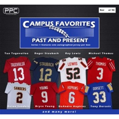 Press Pass Collectibles 2022 Campus Favorites Past And Present Football