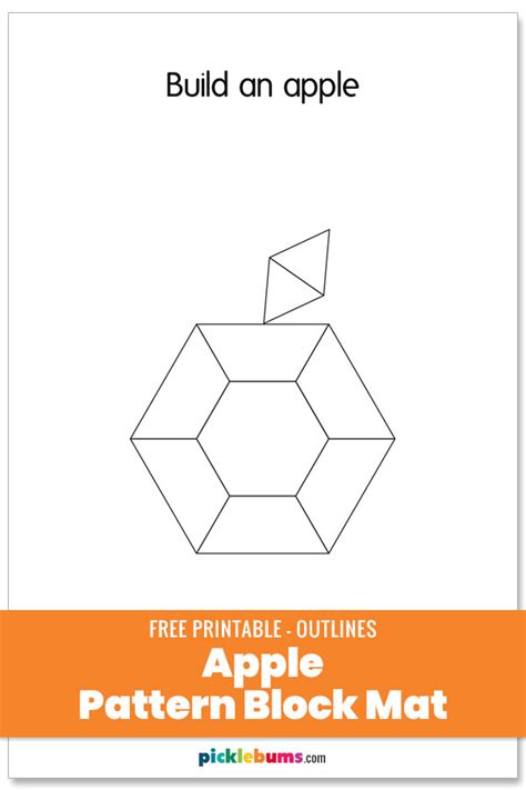 Free Printable Fall Pattern Block Mats Picklebums